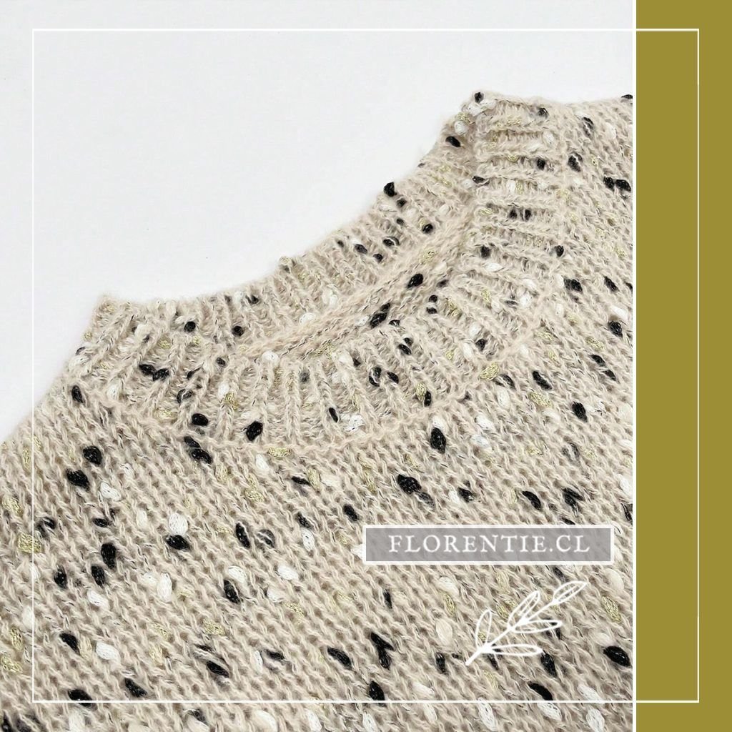 Chaleco Ingres beige - Florentie