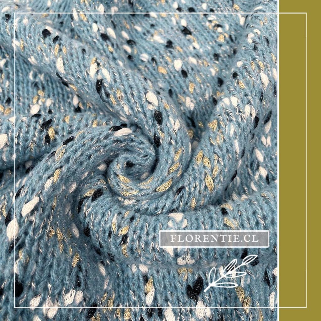 Chaleco Ingres celeste - Florentie