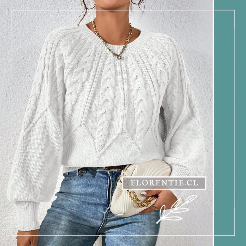 Chaleco Satie blanco - Florentie