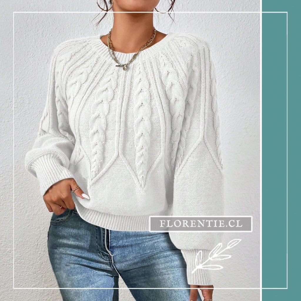 Chaleco Satie blanco - Florentie