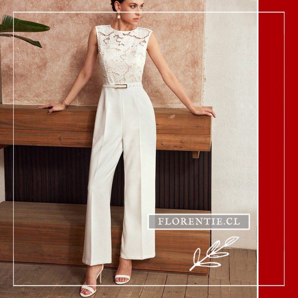 Enterito elegante blanco Nive - Florentie