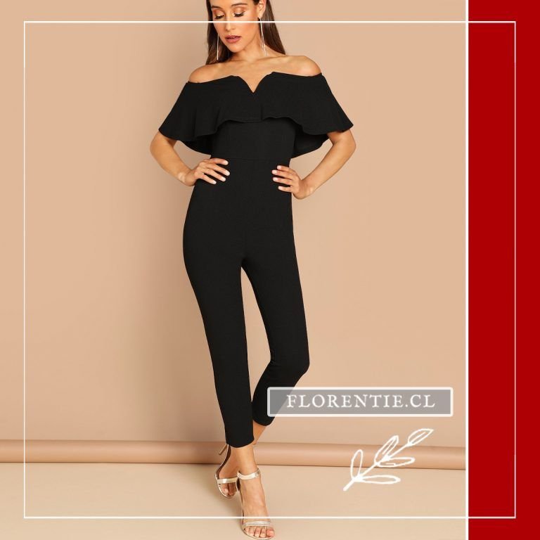 Enterito negro ajustado Katia - Florentie