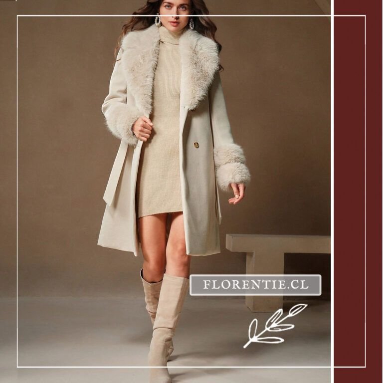 Abrigo blanco mujer Artik - Florentie