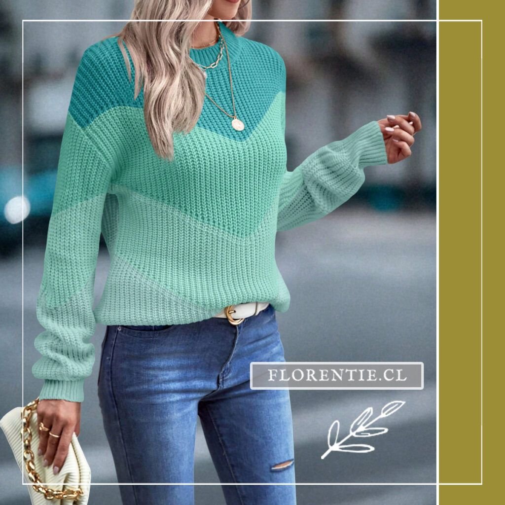 Chaleco turquesa mujer Irene - Florentie